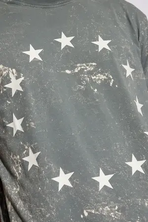 ETUDES Star-print Cotton T-shirt