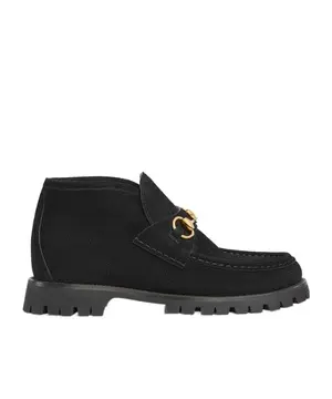 Gucci Ankle Boot With Horsebit Detailing