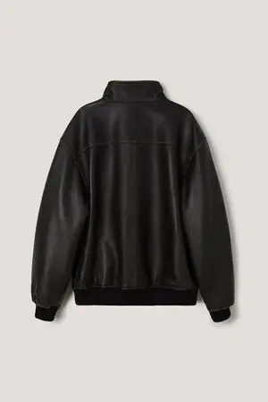DUNST Long-sleeved Leather Jacket