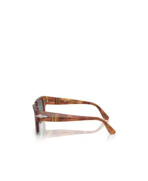Persol Rectangular Frame Sunglasses - Gray