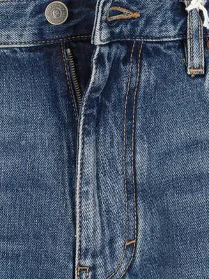 Valentino Garavani Logo Patch Straight Leg Jeans