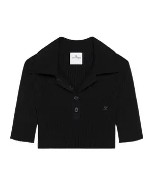 Courreges Ribbed Performance Tops For Women