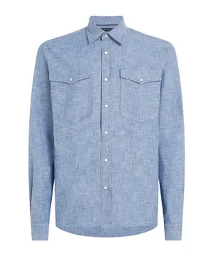 Tommy Hilfiger Lapel Denim Shirt