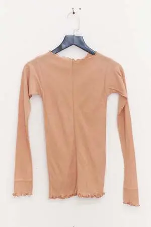 BASERANGE Pama Long Sleeve T-shirt - Nude