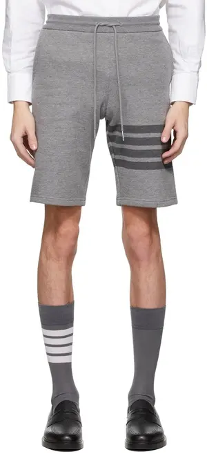 Thom Browne 4-bar Track Shorts - Grey