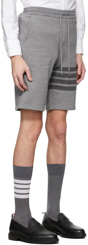 Thom Browne 4-bar Track Shorts - Grey