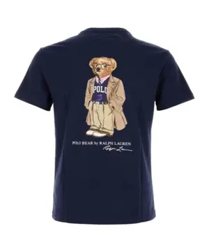 Polo Ralph Lauren Polo Bear Printed Crewneck T-shirt - Black