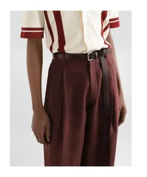 Dolce & Gabbana Pressed Crease Pants - Red