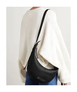 Khaite Augustina Small Zipped Shoulder Bag