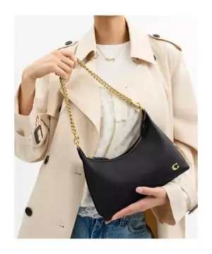 COACH Juliet 25 Shoulder Bag - Brass/black