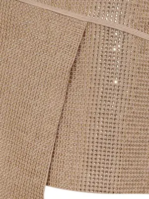 ANDREĀDAMO Embellished Asymmetric Skirt