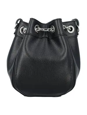 VIVIENNE WESTWOOD Orb Plaque Chained Bucket Bag
