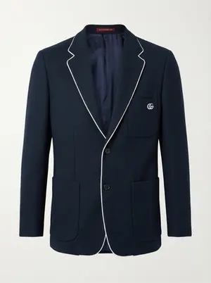 Gucci Single Breasted Jackets For Men