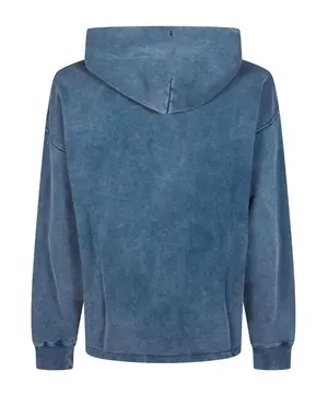 Off-White Logo Hoodie - Blue