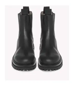 GIANVITO ROSSI Chester Round Toe Chelsea Boots