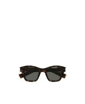 Saint Laurent Rectangular Sunglasses - Black