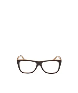 Max Mara Square Frame Eyeglasses - Black