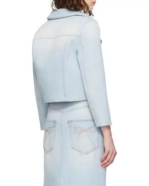 Acne Studios Denim Jacket With Studded Buttons
