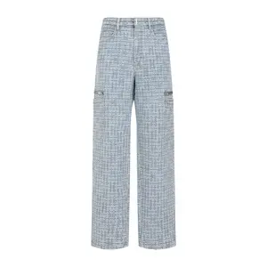 Givenchy 4g Logo Loose Fit Cargo Jeans