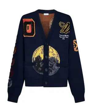 Off-white Pocket Knitwear For Men