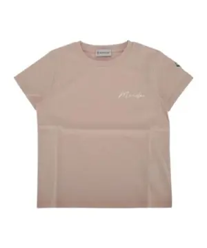 Moncler Logo Embroidered T-shirt