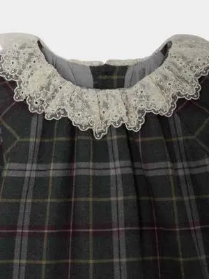 Bonpoint Flavili" Plaid Dress
