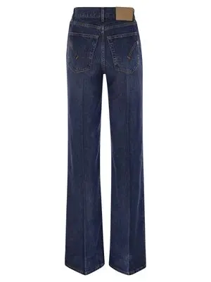 DONDUP Amber Wide-leg Jeans - Black