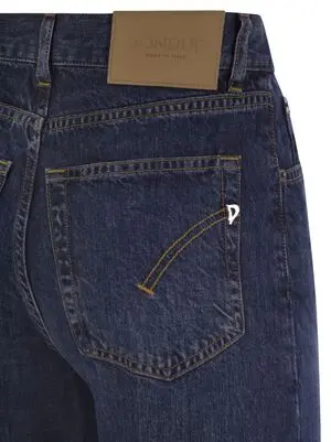 DONDUP Amber Wide-leg Jeans - Black