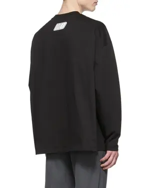 We11Done Logo-print Cotton Sweater
