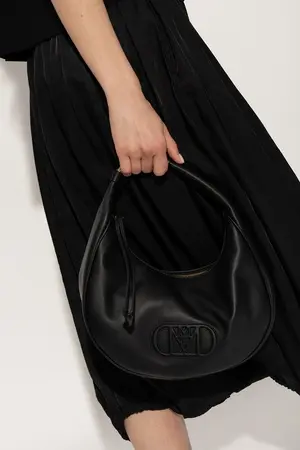 Mcm Logo Shoulder Bag