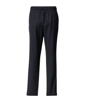 Fabiana Filippi Pleated Tapered Drawstring Trousers - Black