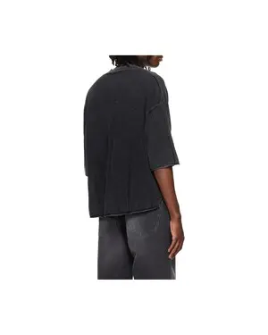 REPRESENT Oversized Number Knitted Sweater - Grey