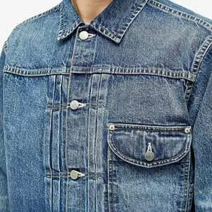 HUMAN MADE Denim Jacket With Embroidered Logo