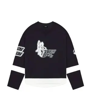 We11Done Printed Long Sleeve T-shirt - No