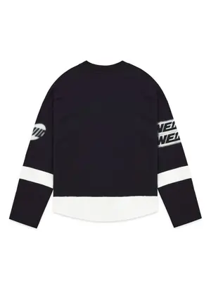 We11Done Printed Long Sleeve T-shirt