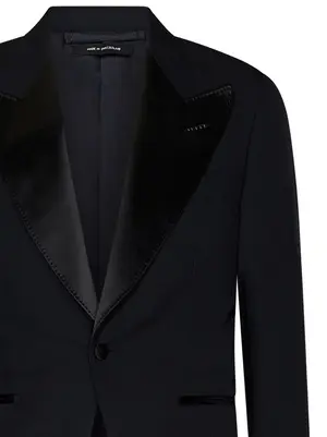TOM FORD Single Breasted Tailored Suit - Black