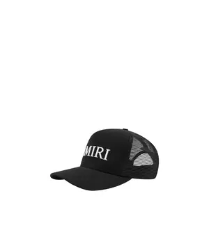 Amiri Logo-embroidered Mesh Baseball Cap - Black