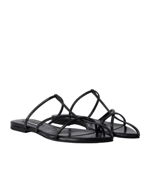 JIL SANDER Strappy Flat Sandals