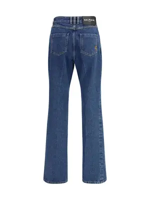 Balmain Straight-leg Denim Jeans