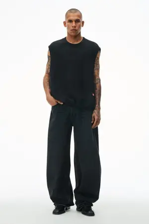 Alexander Wang Logo Printed Sleeveless Tank Top