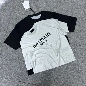 Balmain Loose T-shirt With Optical Illusion Print