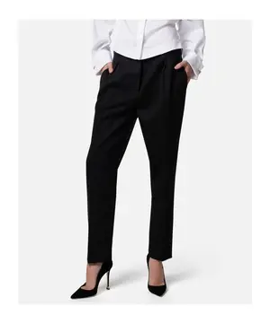 Elisabetta Franchi Darted Straight-leg Trousers
