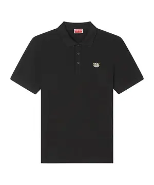 Kenzo Wild Tiger Slim Polo Shirt - Black