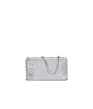 MAISON MARGIELA Textured Foldover Chain Wallet