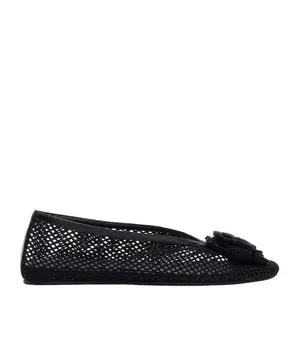 GANNI Jenny Ballet Flats - Black