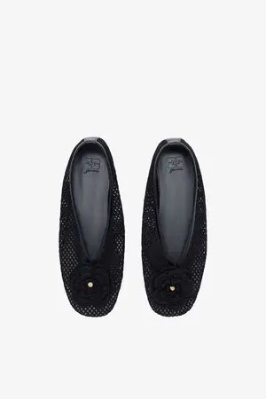 GANNI Jenny Ballet Flats - Black