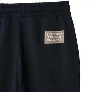 Burberry Logo Pleated Sweatpants