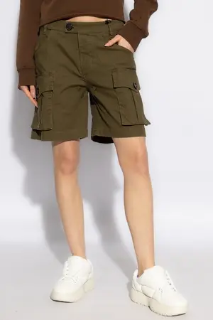Dsquared2 Stretch Ripstop Cargo Shorts
