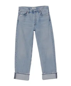 AGOLDE Fran Straight-leg Jeans - Gray