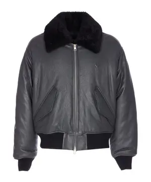 Ami Logo Patch Zip-up Jacket